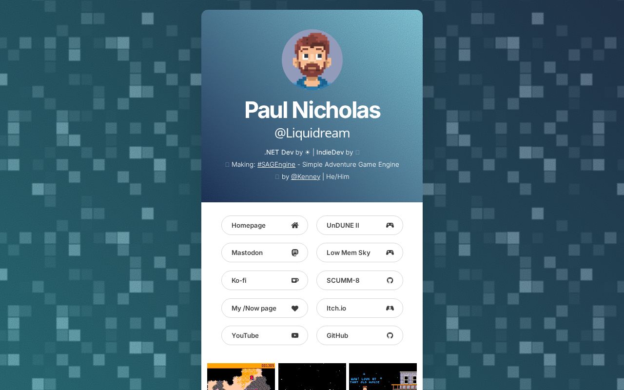 Paul Nicholas (@Liquidream)